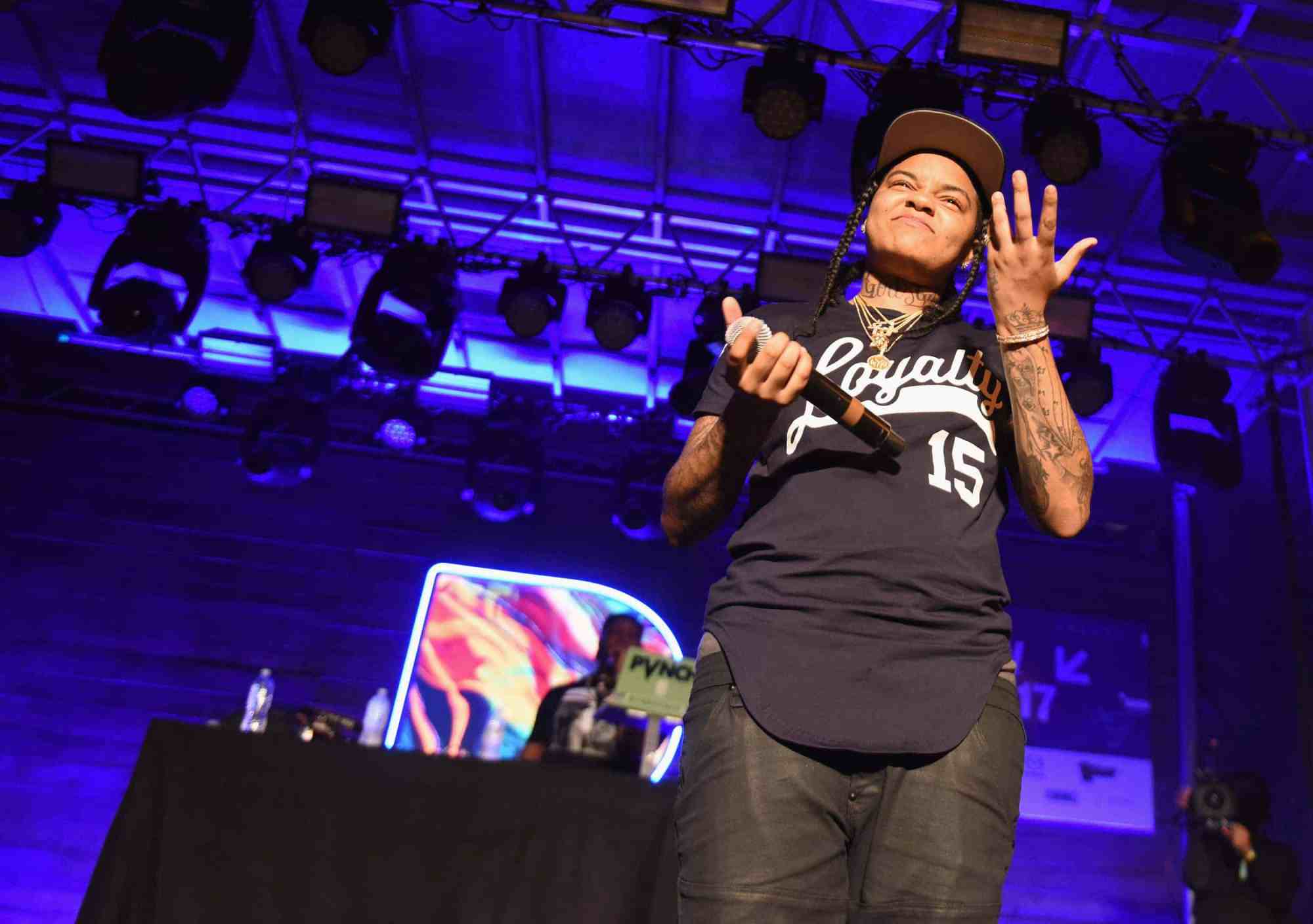 Young Rapper Skylar Katz Spits Bars For Young M.A.! [VIDEO]