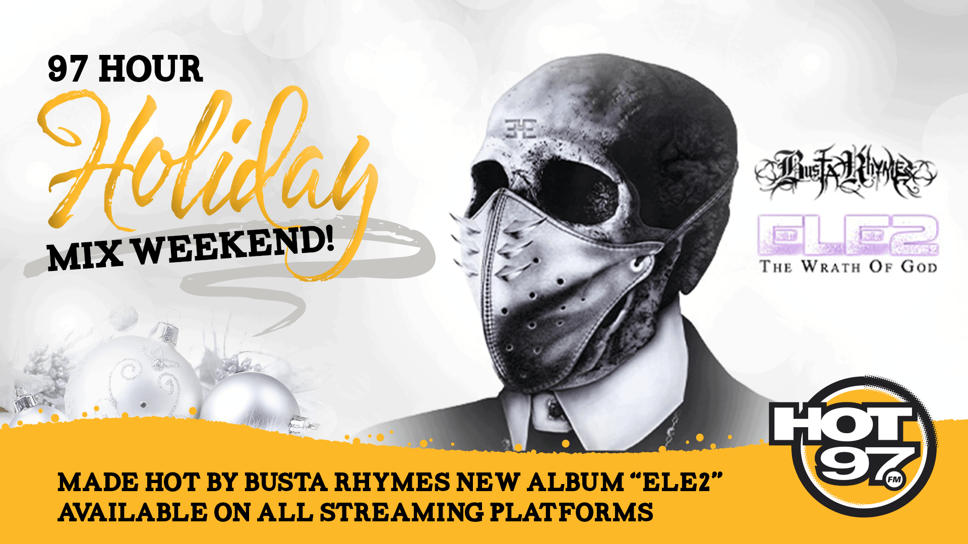 The 97 Hour MLK All-Mix Weekend Is HERE!