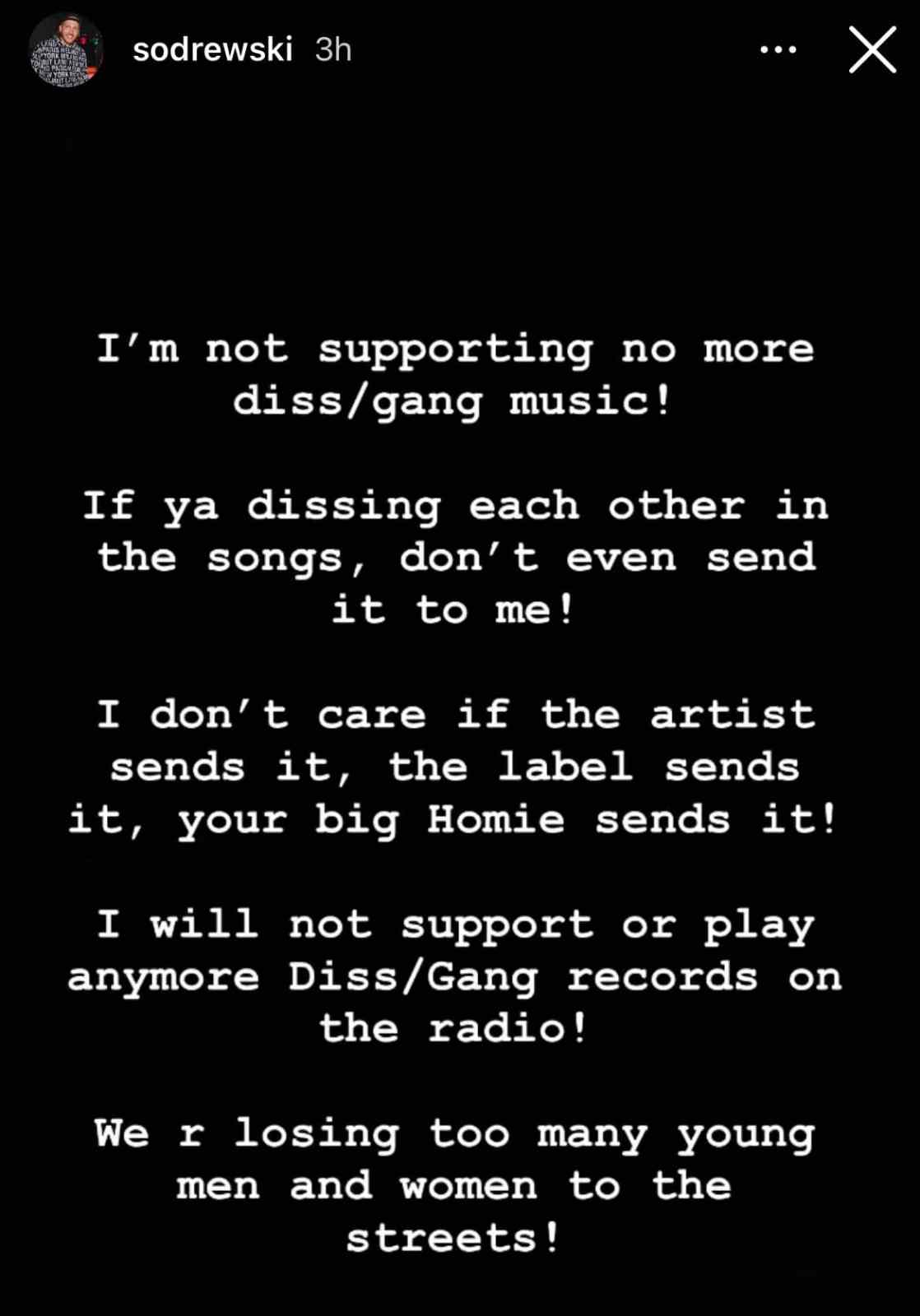 DJ Drewski Takes A Stance After Recent Violence In NYC, ‘I Will Not ...