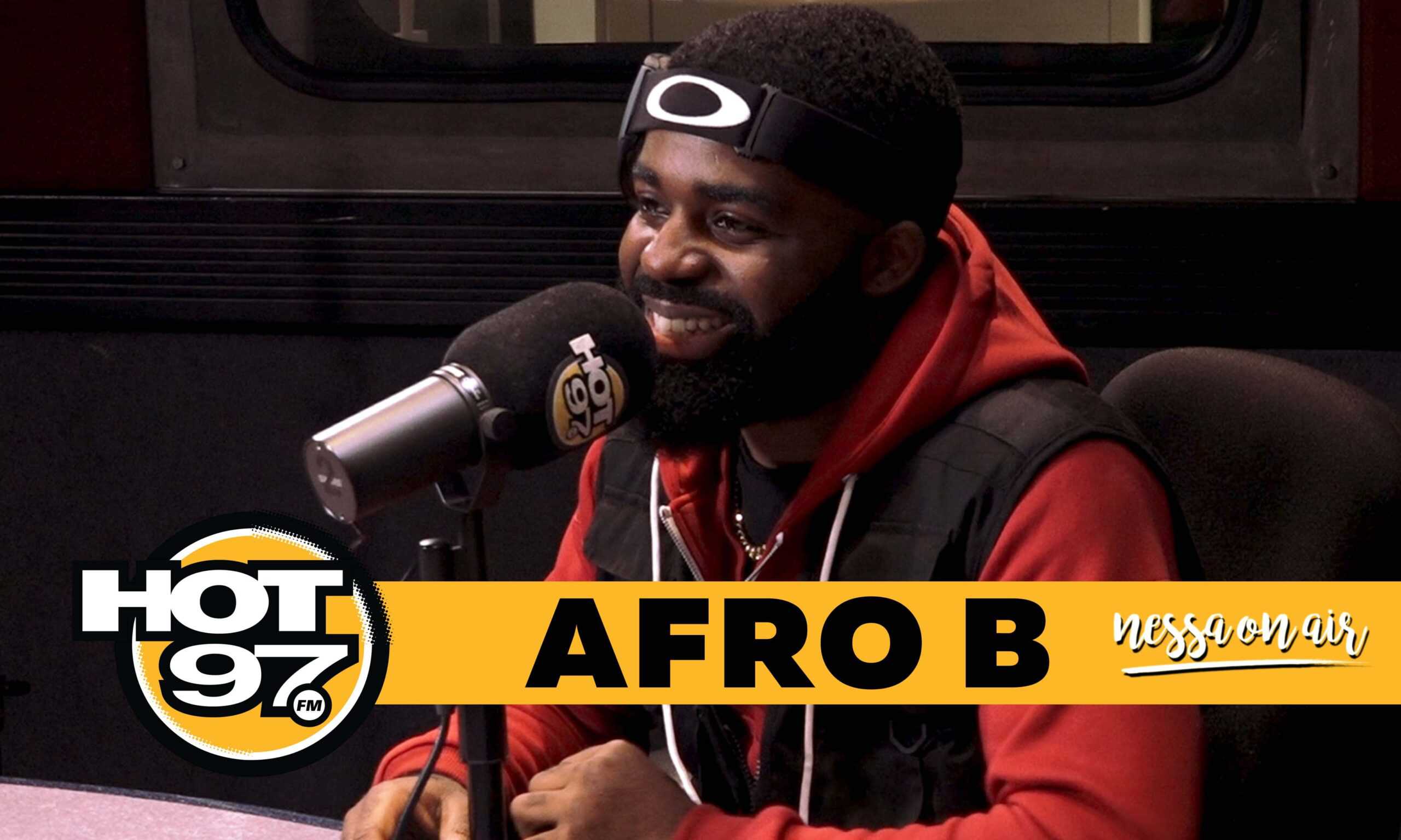 Afro B. on his Song 'Joanna' + Shaq's Remix + Future Dream Collabs [VIDEO]