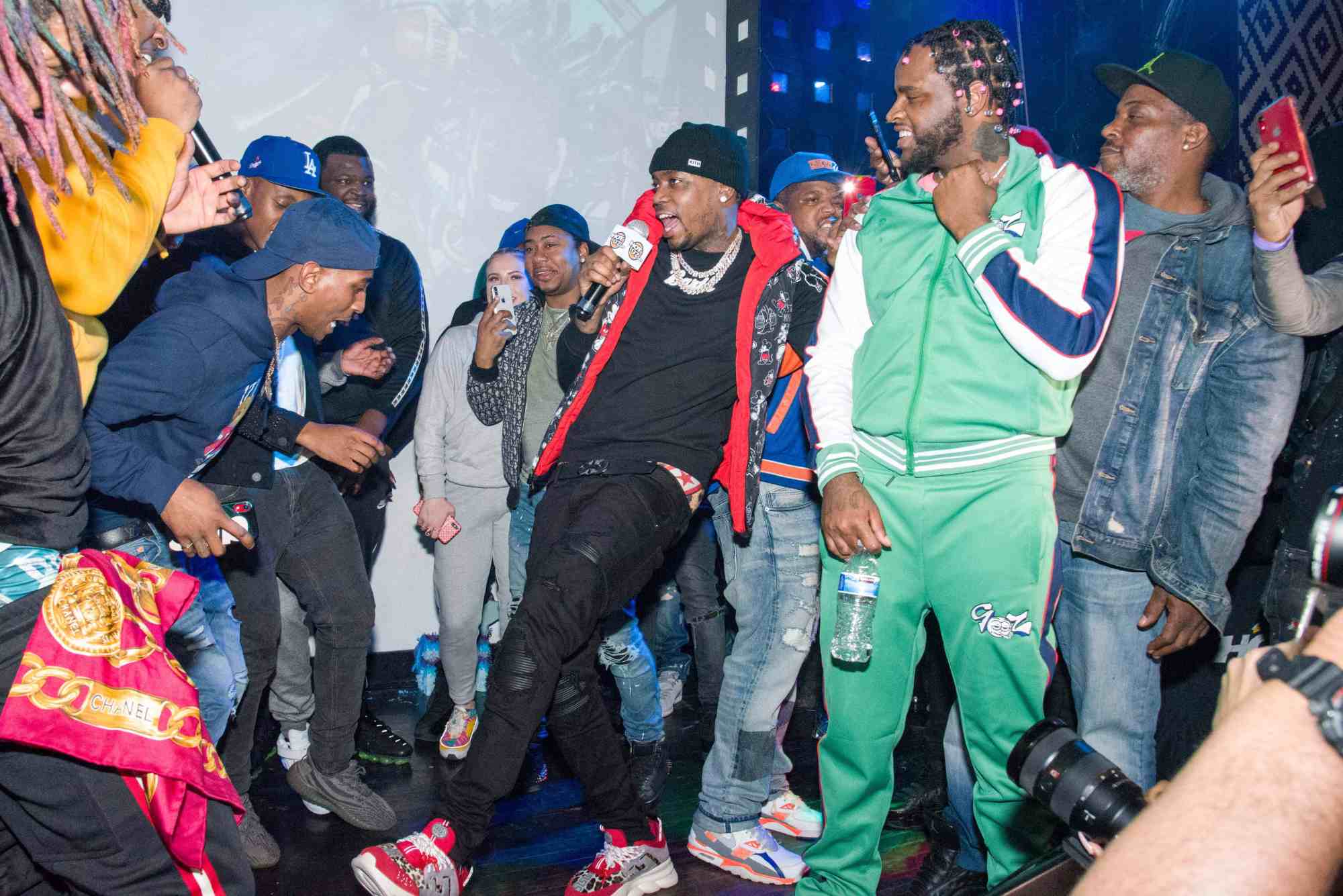 Brooklyn Showed UP For Favio Foreign At The Latest Who's Next Showcase!