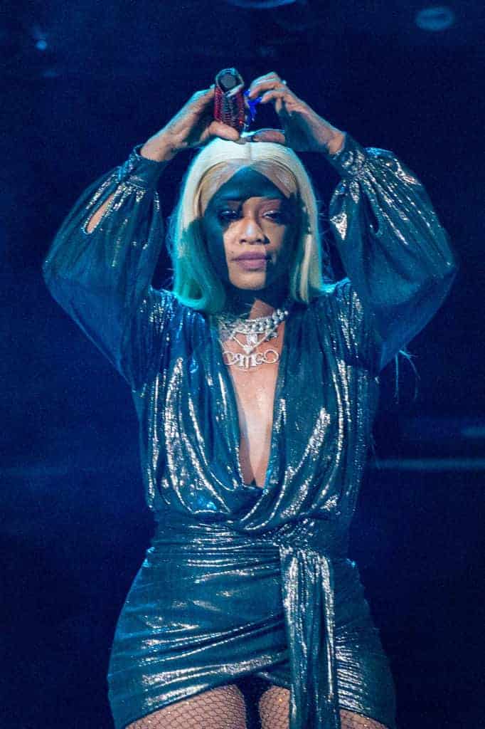 Trina Gets Emotional During First Performance Since Mother's Passing