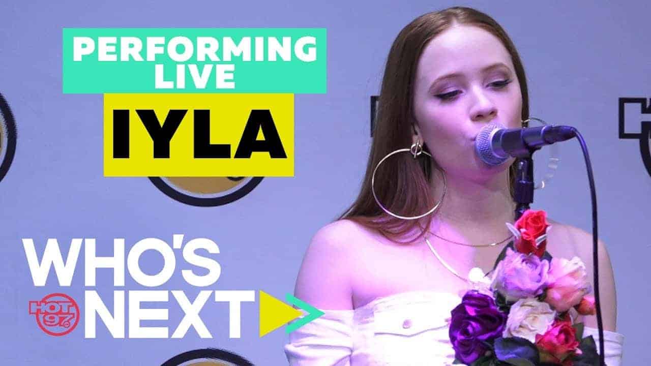 Iyla Performs Her Hit Single 'Shampoo' On Leaderboard Live!