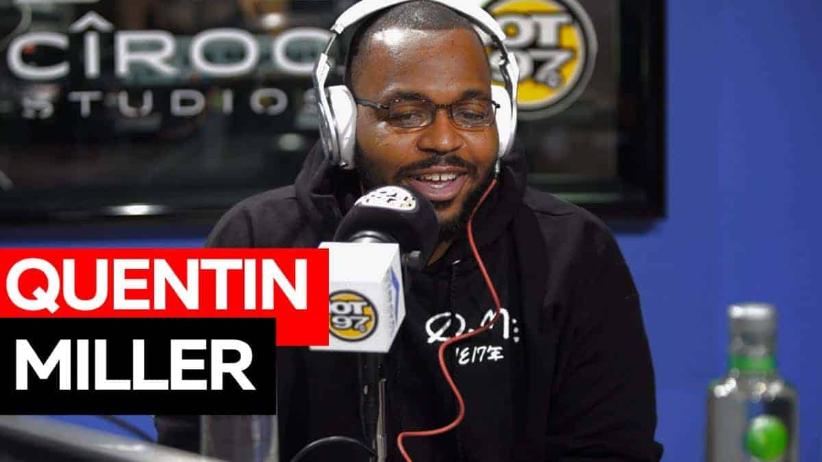 QM aka Quentin Miller Stops By to #Freestyle102 Real Quick w/ Funk Flex ...