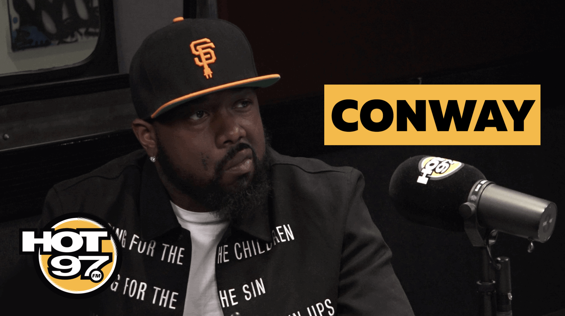 Conway Visits Megan Ryte At Hot 97 + Drops New Music!