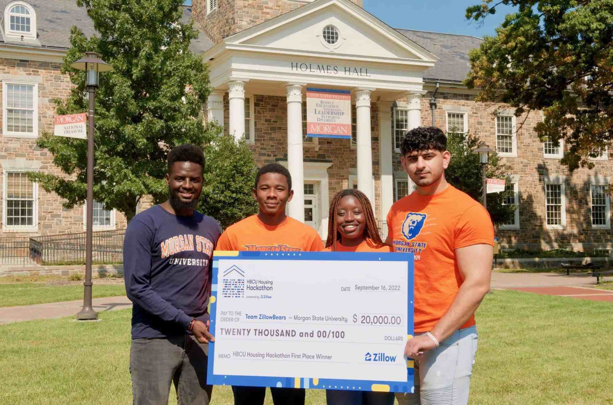Morgan State Students Win Zillow’s Housing Hackathon After Developing ...