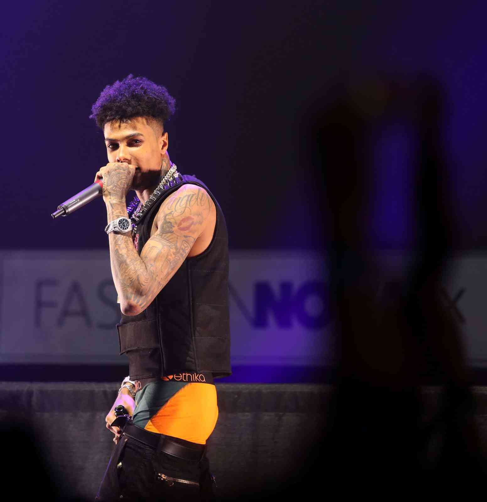 Video Shows Blueface Allegedly Shoot At Someone In A Truck Amidst ...