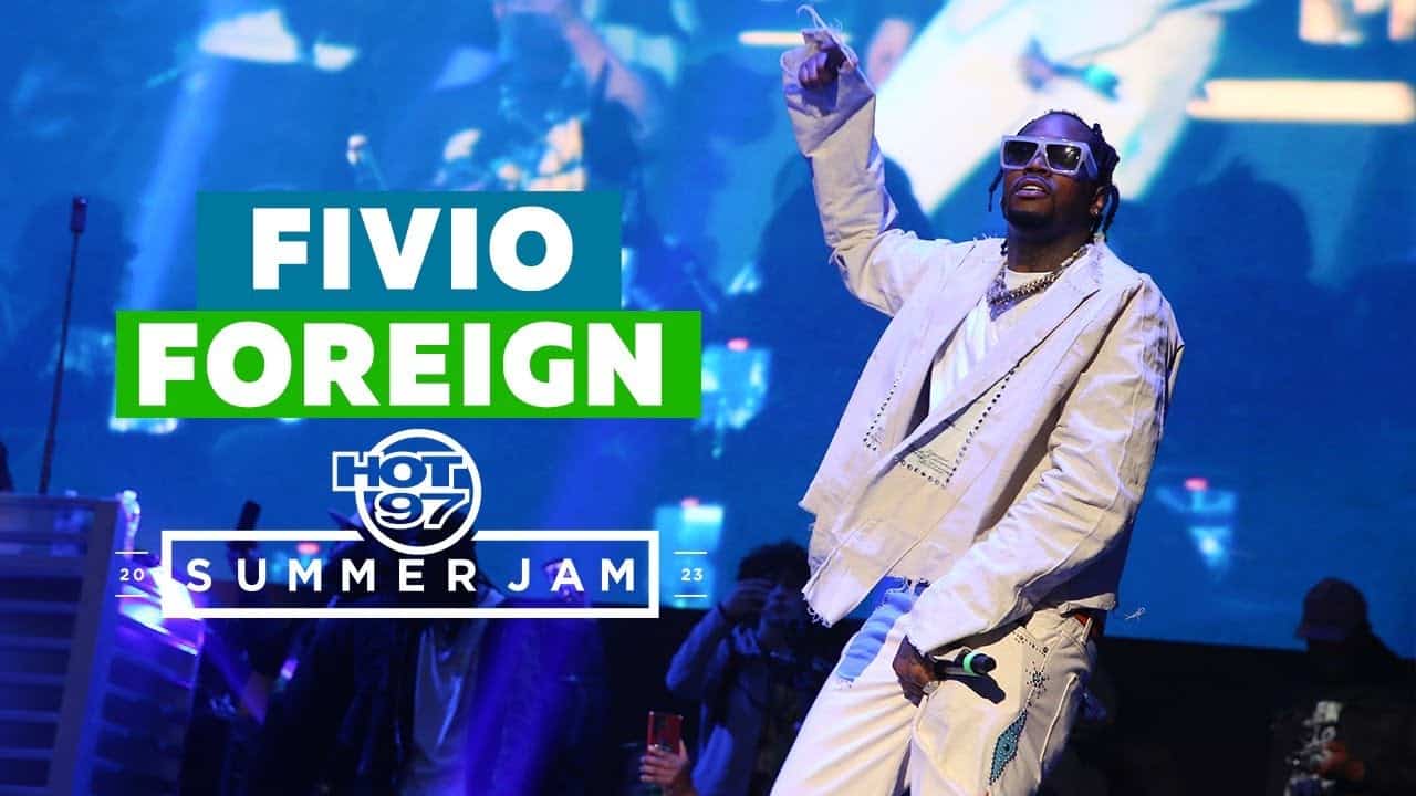 Fivio Foreign Brings The BK Energy w/ Summer Jam Performance