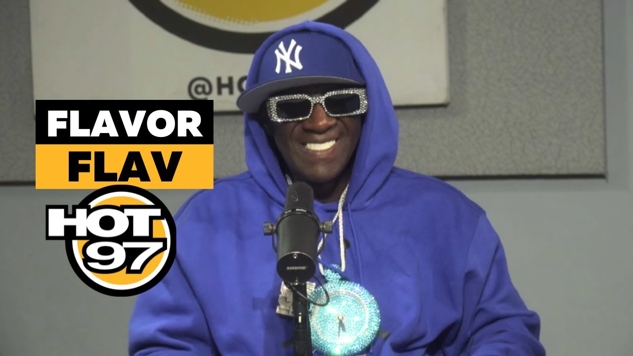 Flavor Flav Reveals Why He Wears A Clock, National Anthem, Chuck D ...