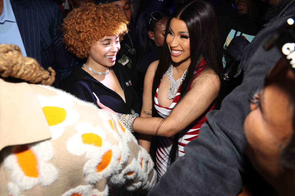 Cardi B Seemingly Claps Back After Ice Spice Reportedly Dissed Her