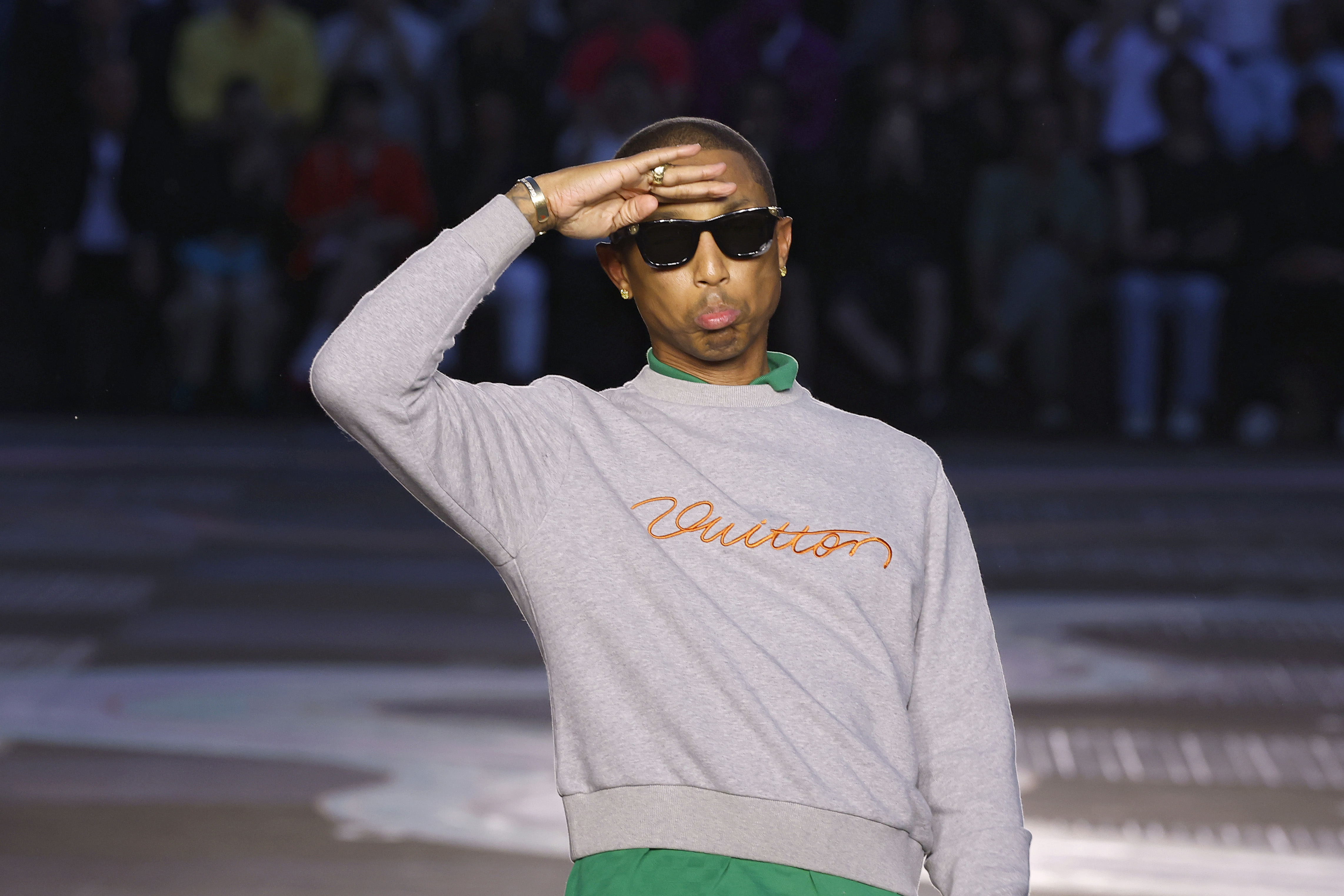 Pharrell Blesses Beyoncé With Exclusive Louis Vuitton Bag
