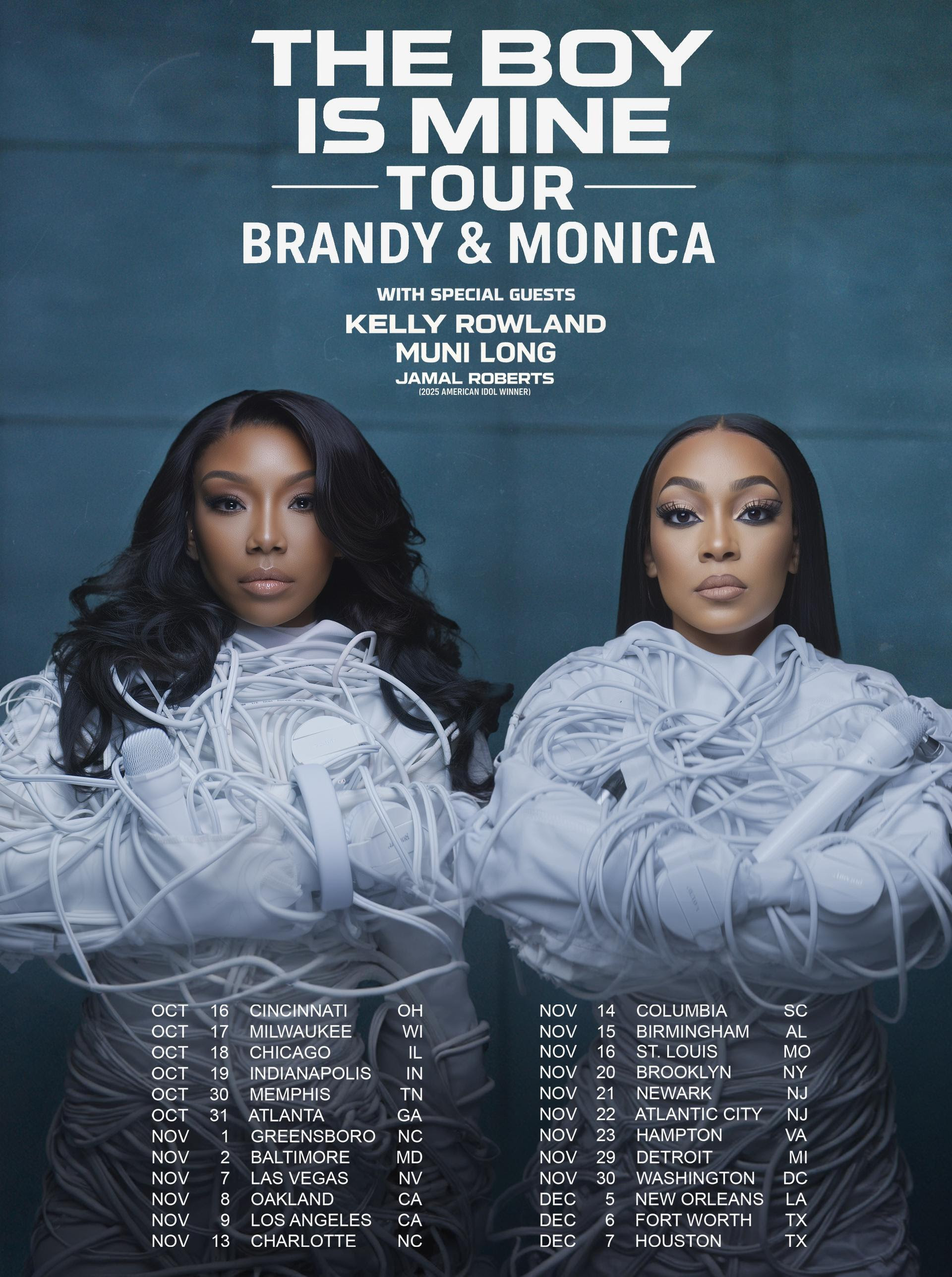 Brandy & Monica Announce First-Ever Co-Headlining U.S. Tour