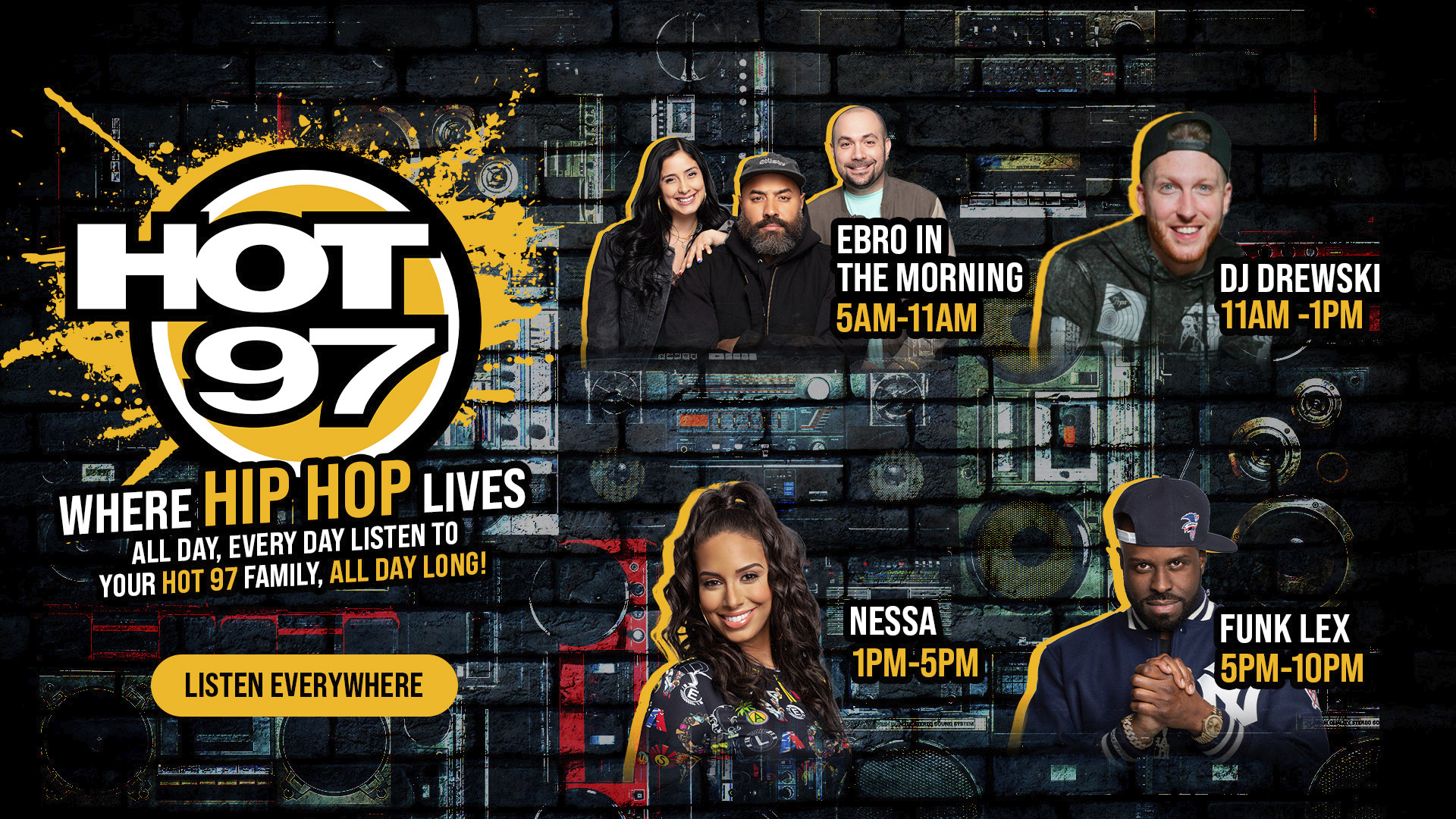 HOT 97 New Hosts & Lineup 2024 - NewsyList