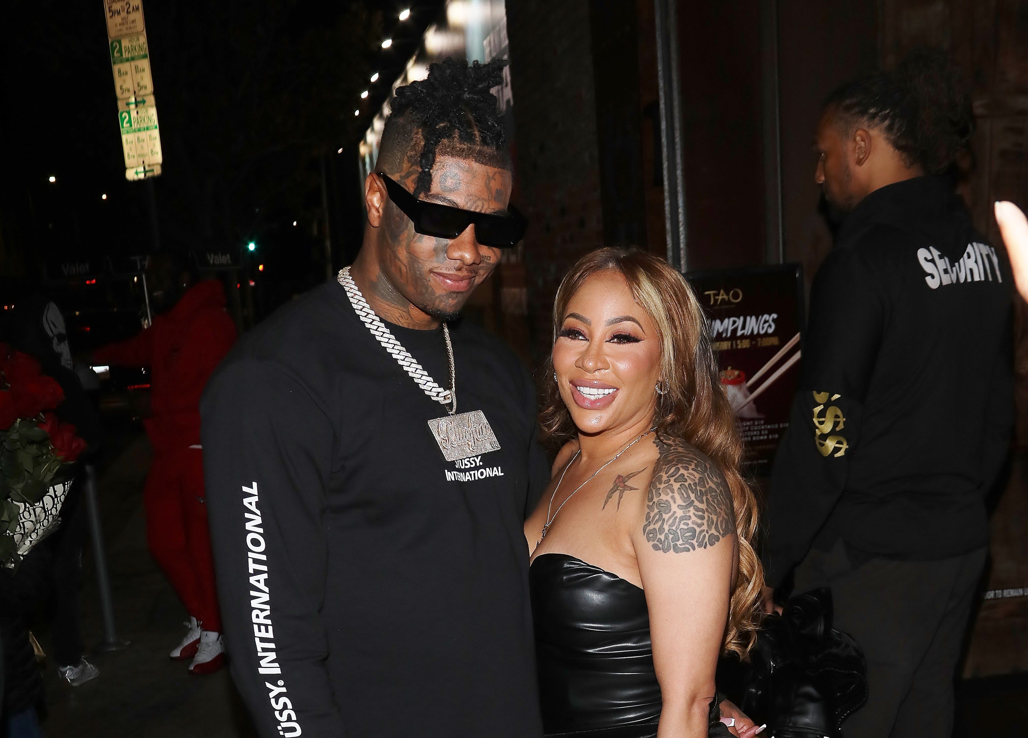 Blueface Stands By Hazel E As Family Smooths Over Age Gap Moment